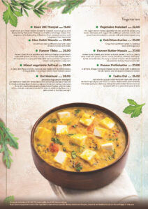 Menu – Curry Maria